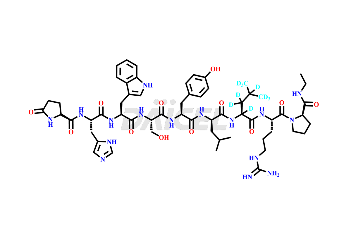 Leuprolide D10 labelled Daicel Pharma Standards